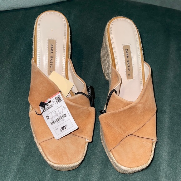 Zara | Shoes | Zara Wedge Sandals | Poshmark